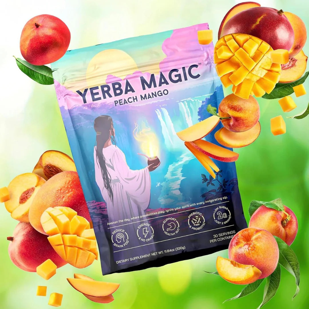From Burnout to Balance: Why Yerba Magic’s Peach Mango 3-in-1 Super Dr ...